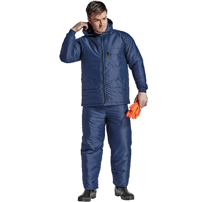 BARRON GROUND ZERO FREEZER JACKET NAVY – Mr Farmer Workwear